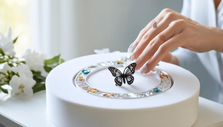 Butterfly Moving Ring - Unique Spinning Jewelry Design
