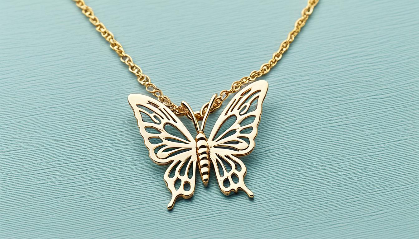 Beautiful Butterfly Charm Necklace for Elegant Wear