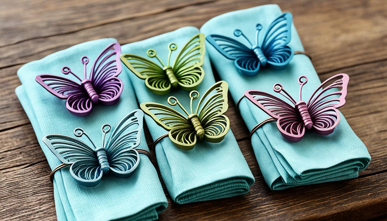 Butterfly Napkin Rings for Your Special Table Settings