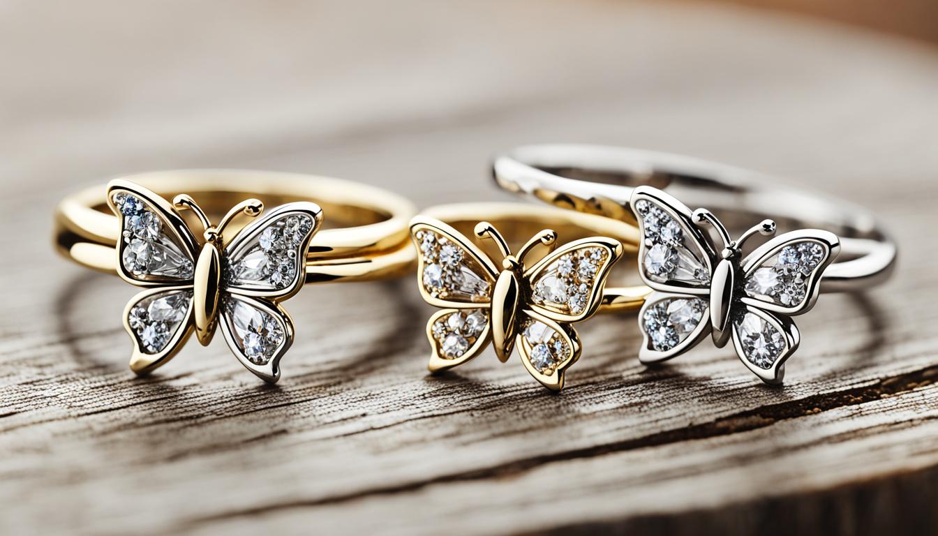 Discover Stunning Matching Butterfly Rings Today - The Butterfly Choker ...