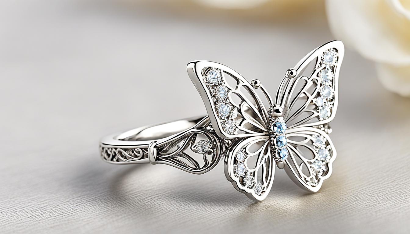 Flapping Butterfly Ring: Enchanting Jewelry Movement - The Butterfly ...
